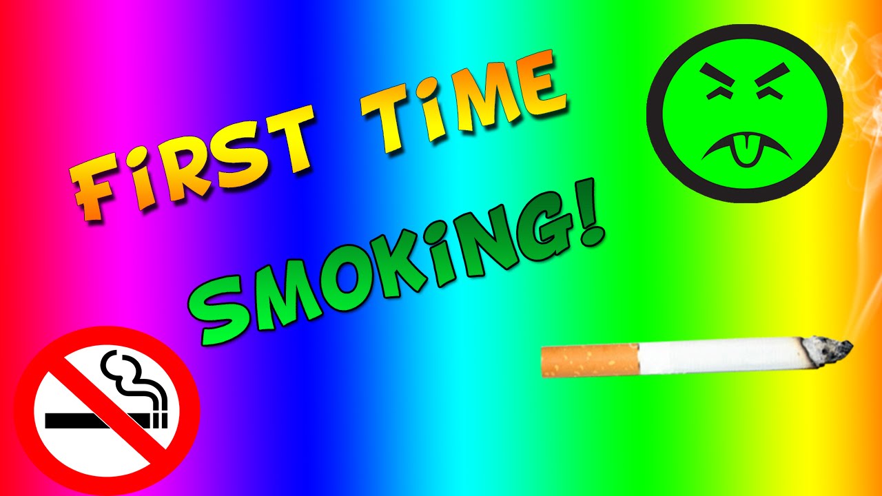 Smoking My First Cigarette! - YouTube