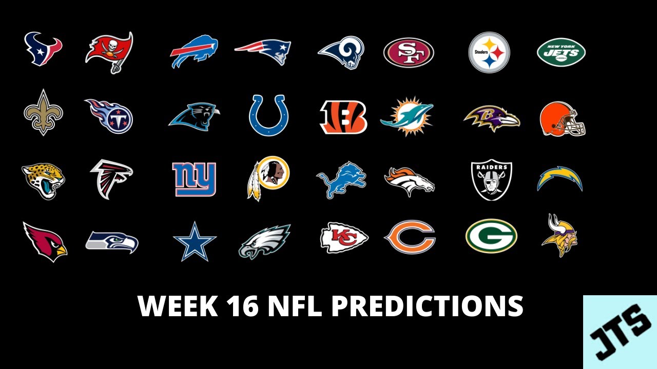 2019 WEEK 16 NFL PREDICTIONS - YouTube