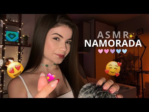ASMR | Namorada Carinhosa Sussurra Afirmações Positivas para Você 💗