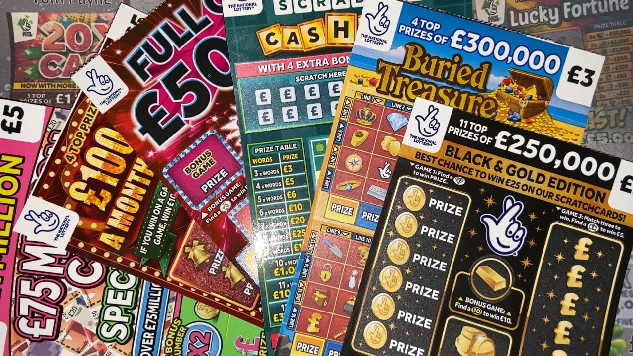 Scratchcards from The National Lottery © (275) A Blast from the Past ...