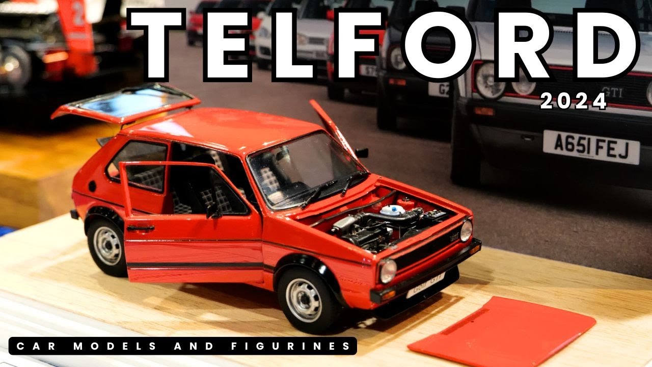 Telford Scale Model World Show 2024 - Cars and Figurines - YouTube