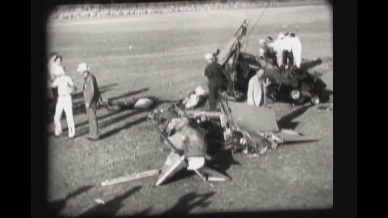 1936 Air Races R-1 "Suzy" Crash - YouTube