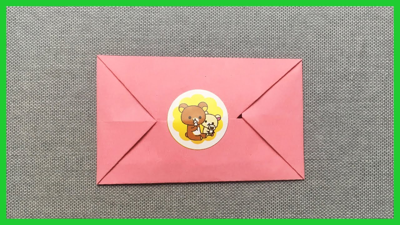 Folding Envelopes: Easy for Beginners (Very Quick to Make) - YouTube