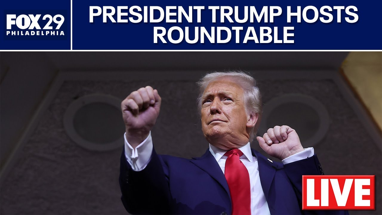 President Trump participates in roundtable discussion - YouTube