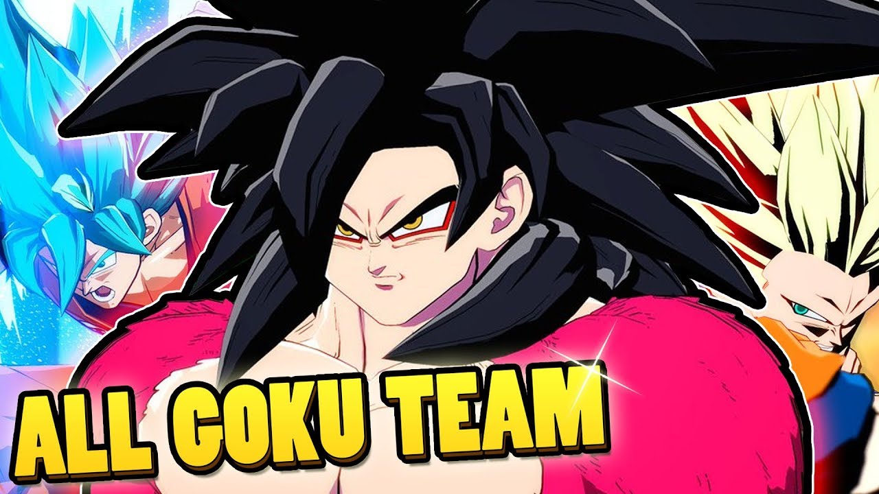 THE STRONGEST ALL GOKU TEAM! | Dragonball FighterZ Ranked Matches - YouTube