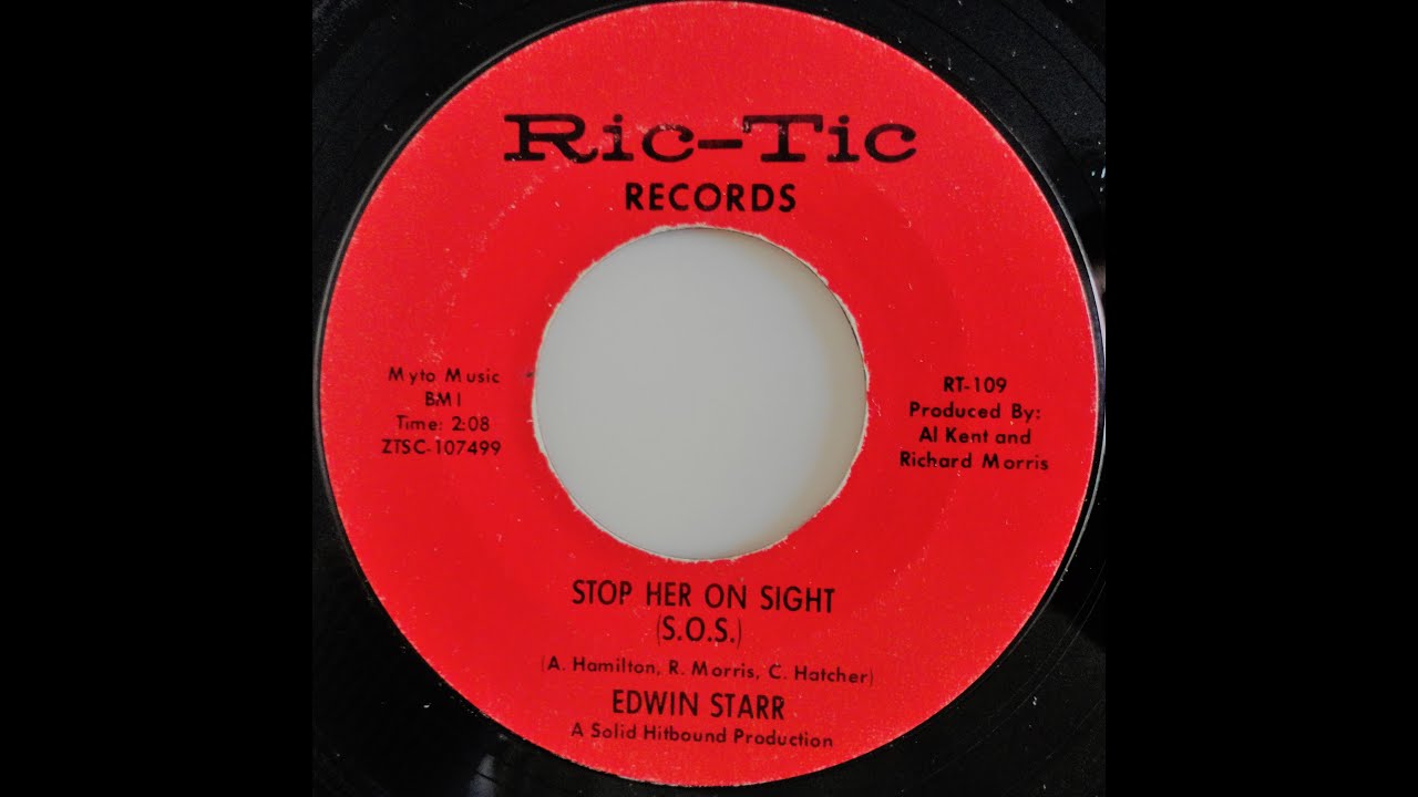 Edwin Starr - Stop Her On Sight (S.O.S) *Ric-Tic Records* - YouTube