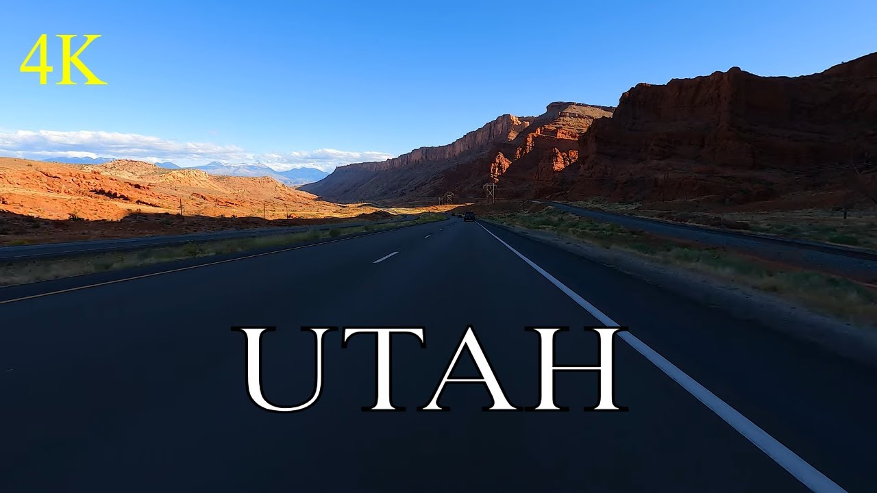 Utah Scenic Driving - YouTube