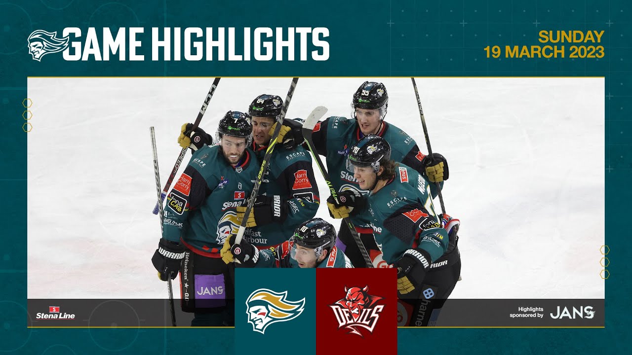 HIGHLIGHTS: Stena Line Belfast Giants vs Cardiff Devils - YouTube