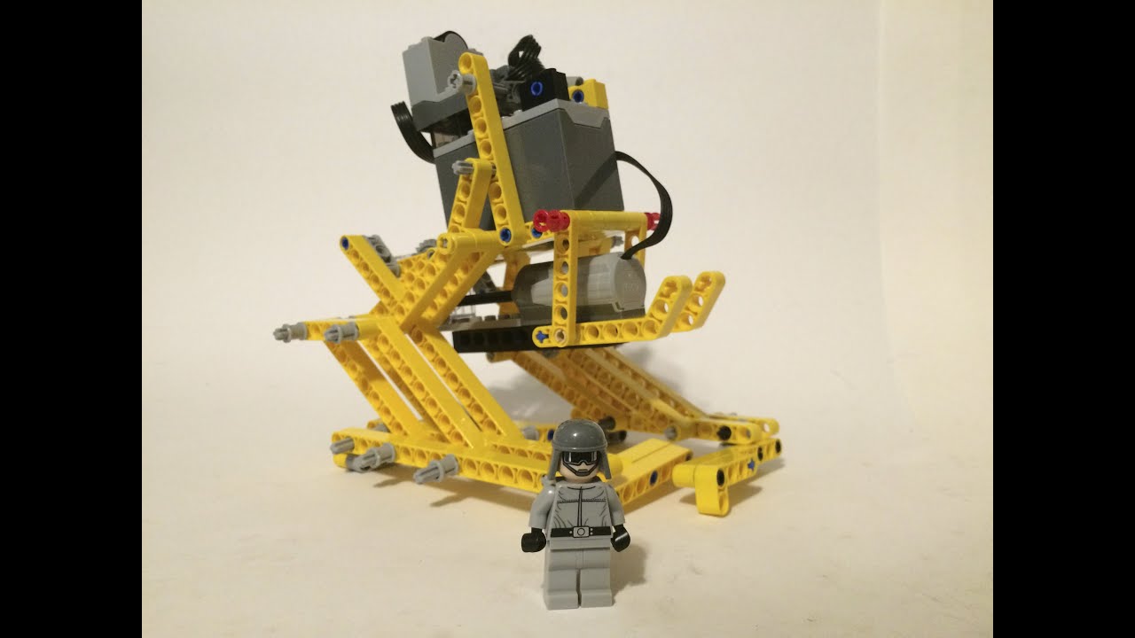 Lego Star Wars Motorized Imperial Walker POC - YouTube