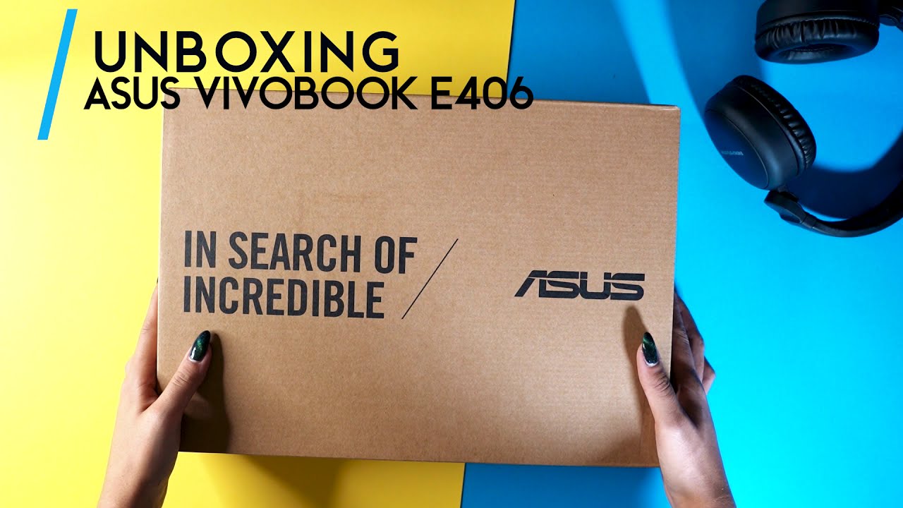Portátil Asus VivoBook E406 14" | Unboxing - YouTube