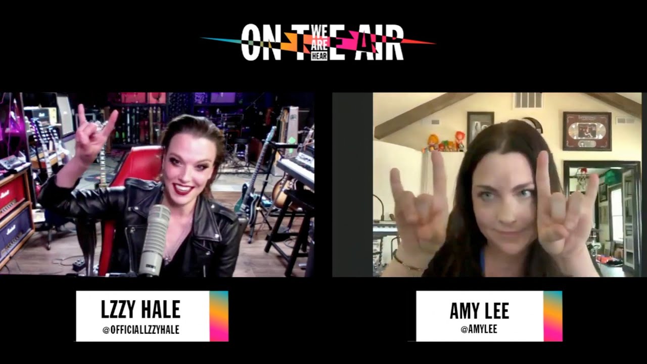 LZZY HALE (HALESTORM) FT. AMY LEE (EVANESCENCE) - BREAK IN (LIVE) - WE ...