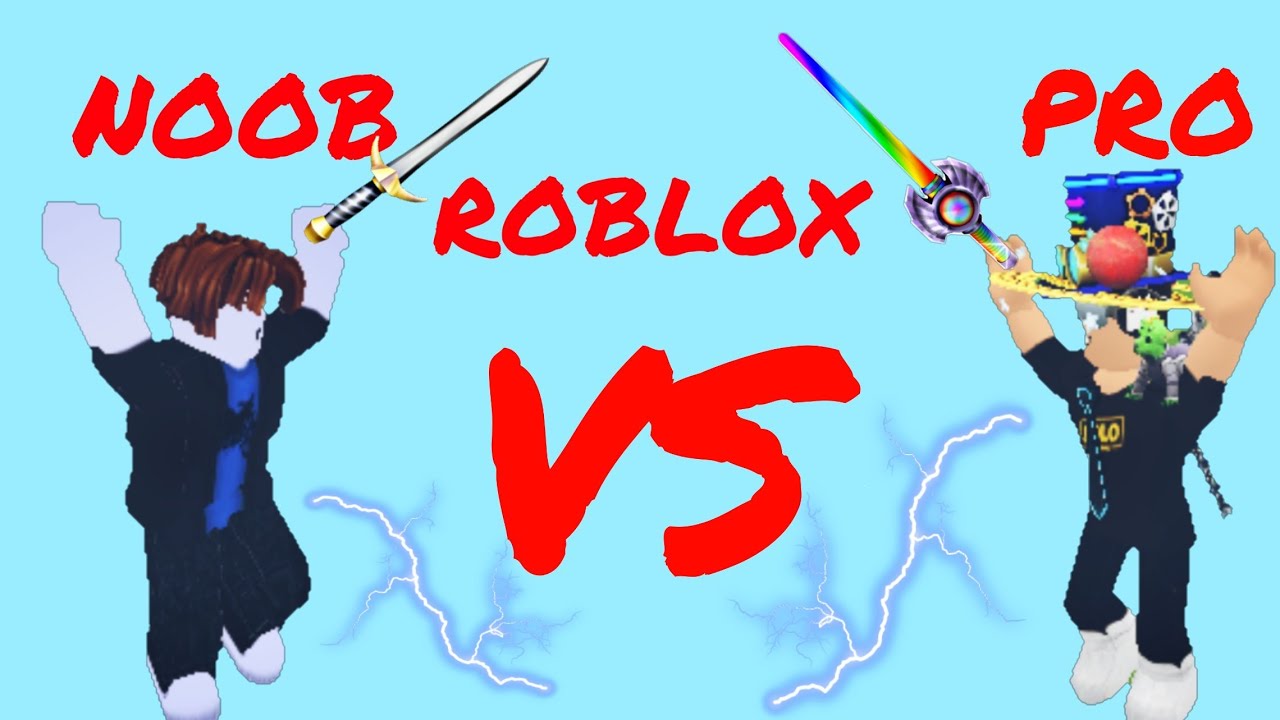 Noob vs pro-roblox - YouTube
