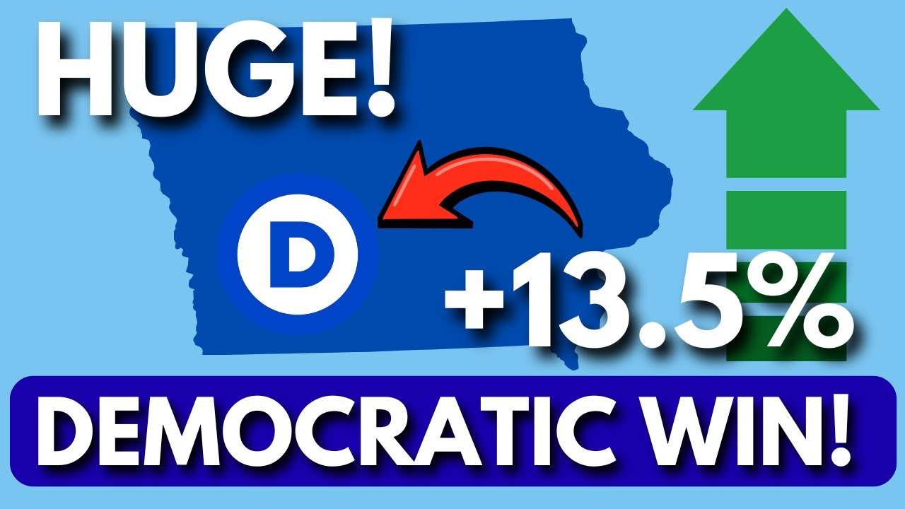 Democrats DOMINATE Iowa Special Election. Can Democrats win US Senate ...
