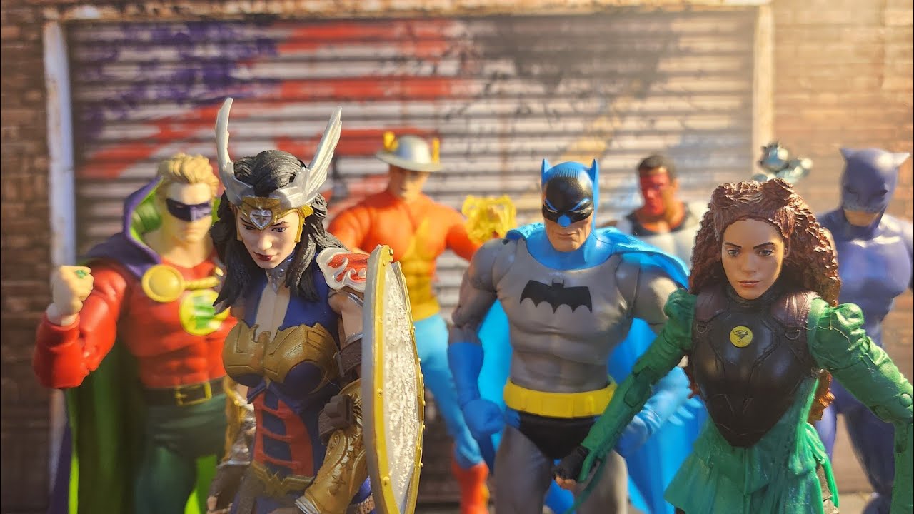 Dc multiverse Earth 2 stop motion announcement! - YouTube