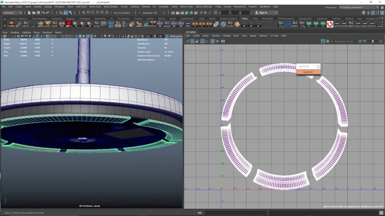 workflow maya to blender for uv and shading texturing_01.mp4 - YouTube