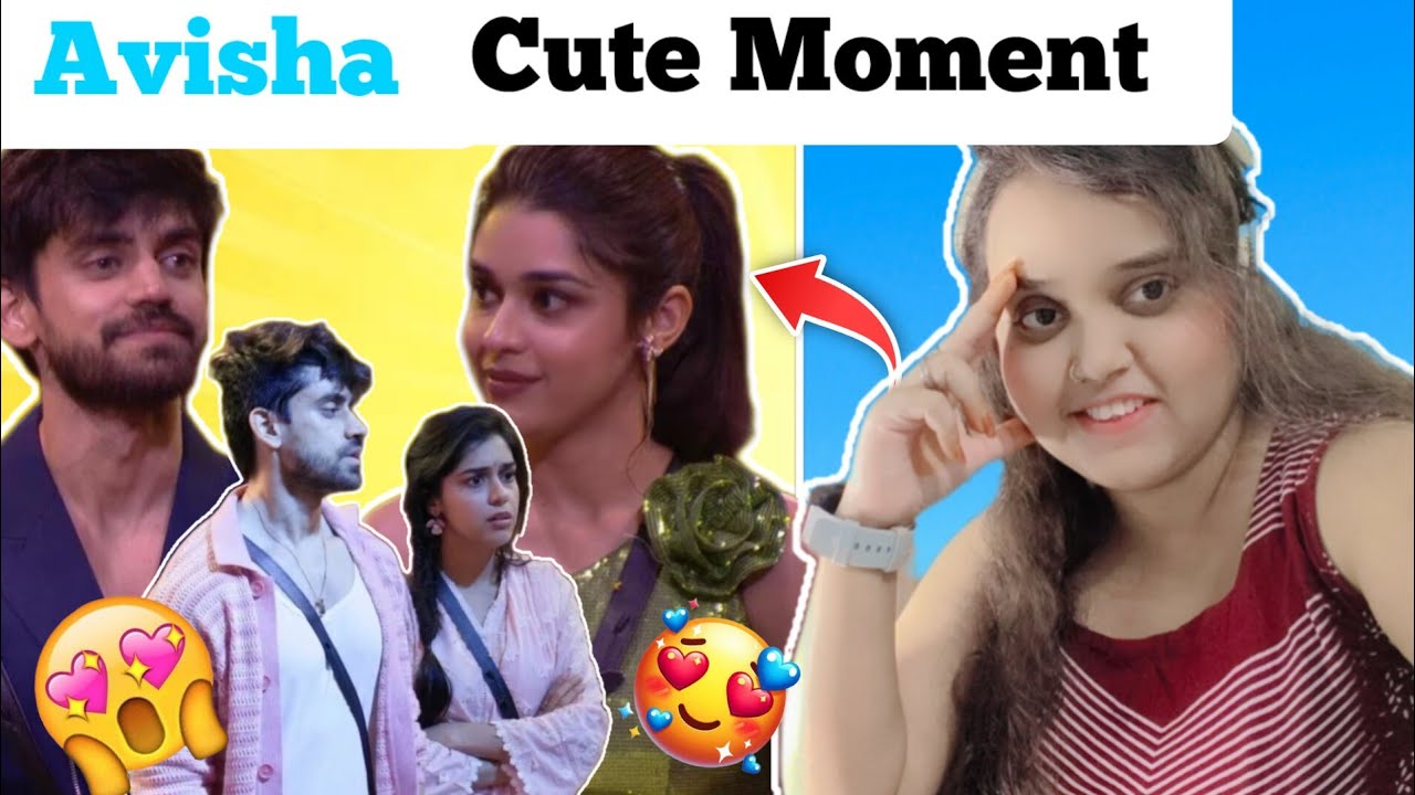 Avisha Cute trending Instagram reels Reaction Video Avinash Mishra ...