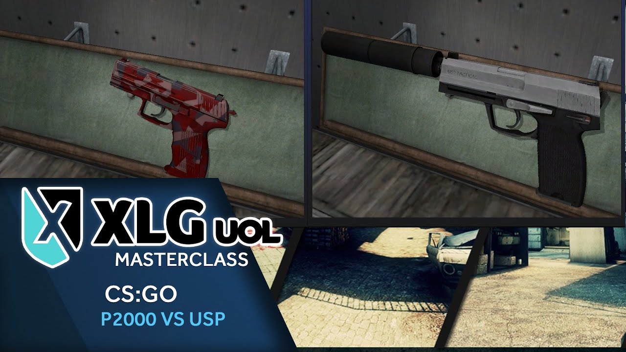 XLG Masterclass CS:GO - Pistolas P2000 vs USP - YouTube