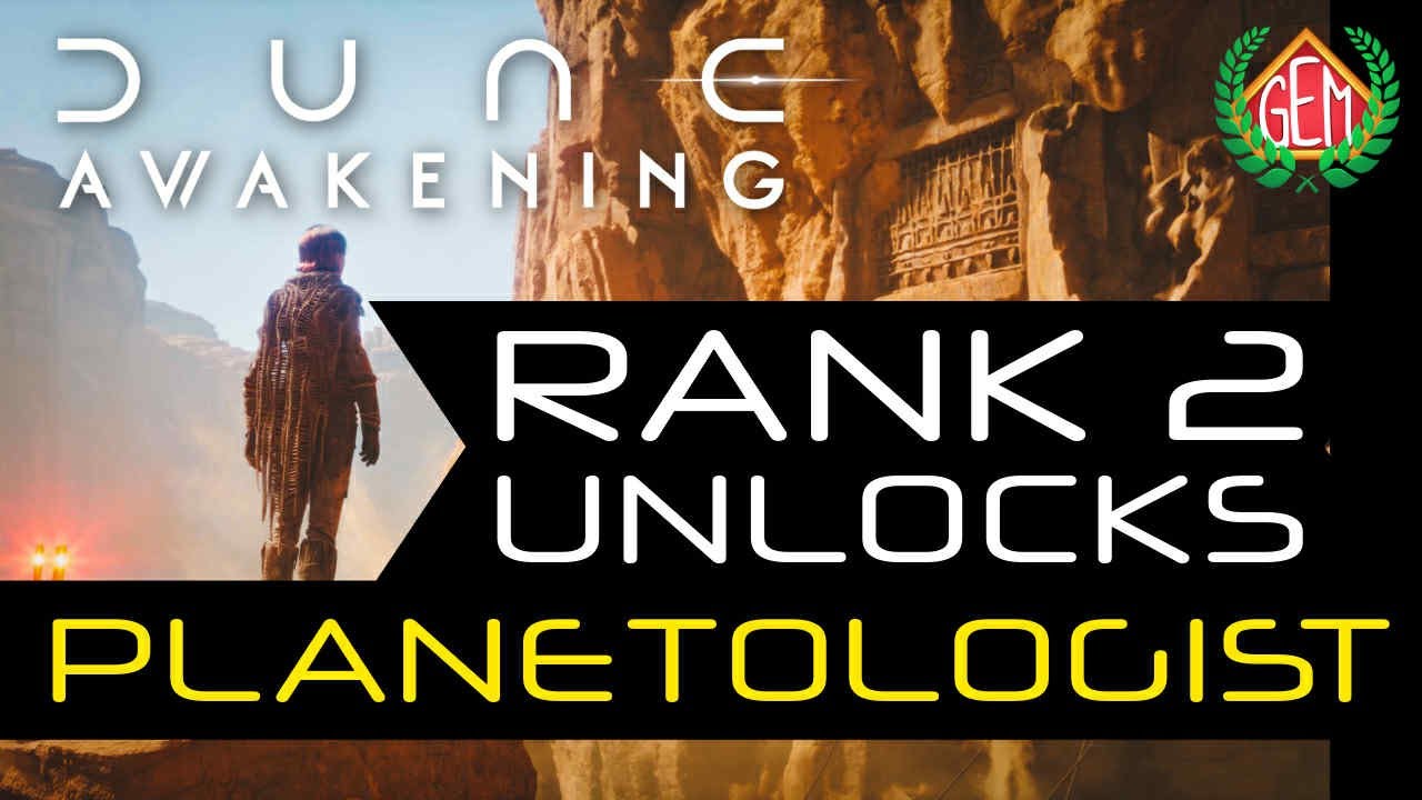Dune Awakening Planetologist Rank 2 Unlock Location - YouTube