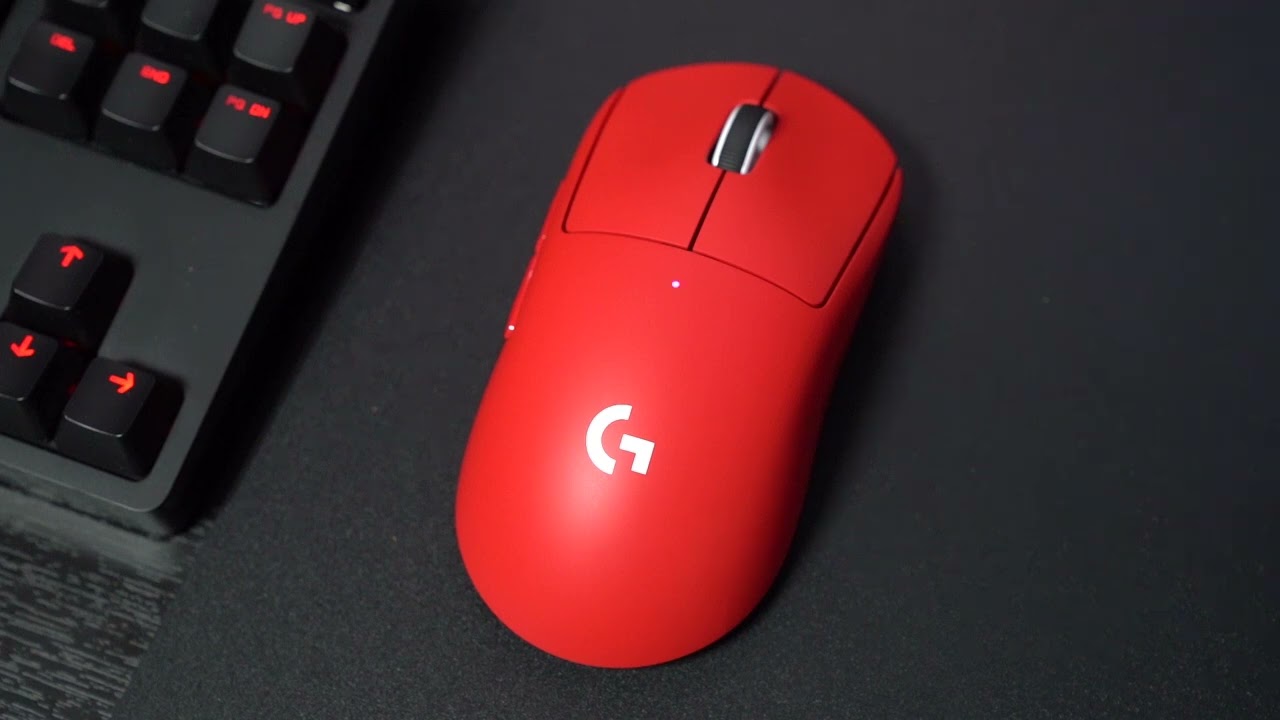 로지텍 지슈라 G PRO X SUPERLIGHT 레드 DPI LED - YouTube