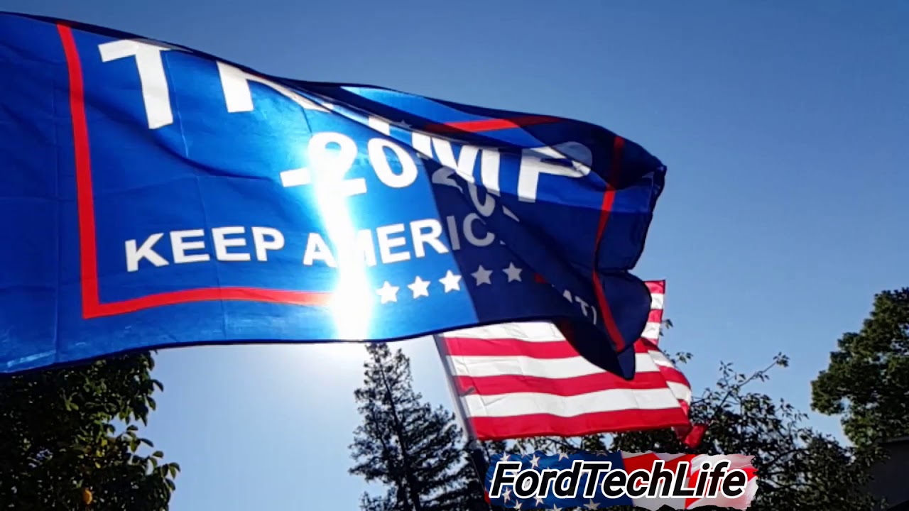 STAND TALL AMERICANS #TRUMP #FLAG #SLOMO Full HD 1080p #BACKGROUND ...
