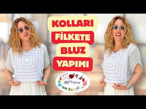 KOLLARI FİLKETE İŞİ BLUZ YAPIMI
