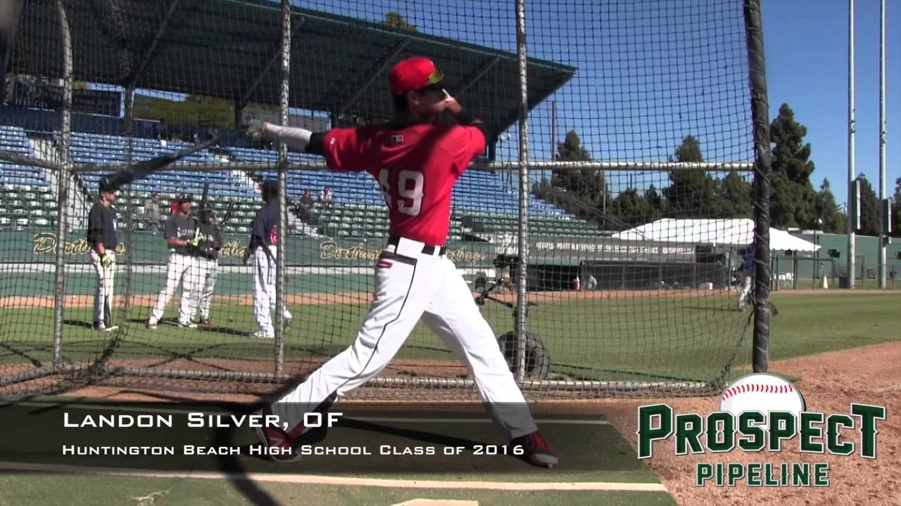 Landon Silver Prospect Video, OF, Huntington Beach High School Class of ...