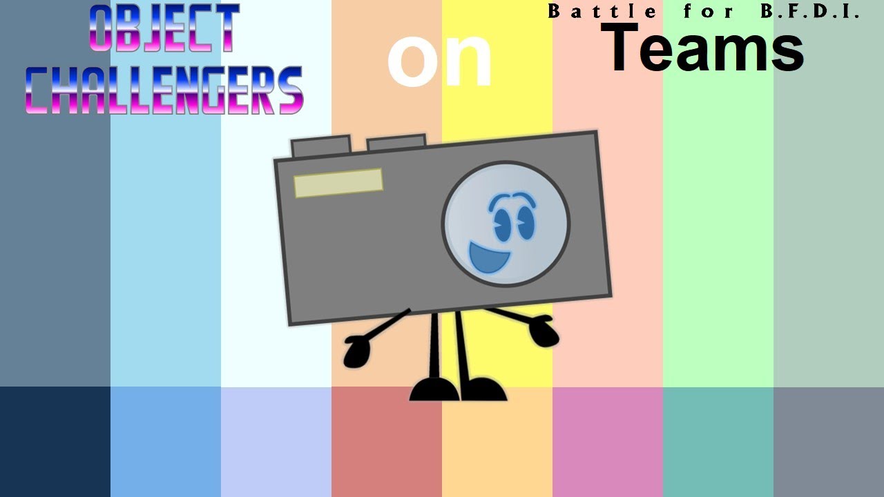 If Object Challengers Characters were on BFB Teams - YouTube