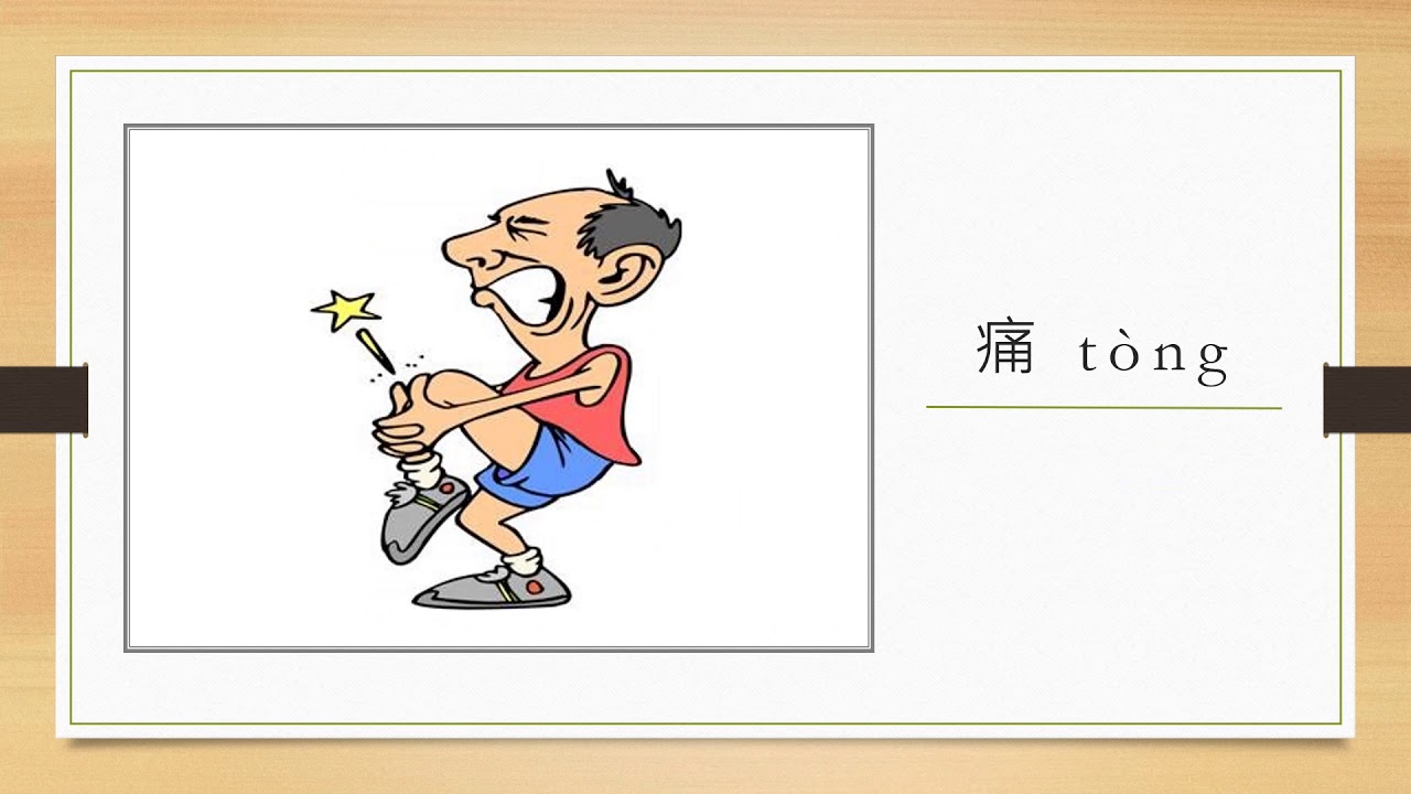 How to say body parts and pain in Mandarin Chinese - YouTube