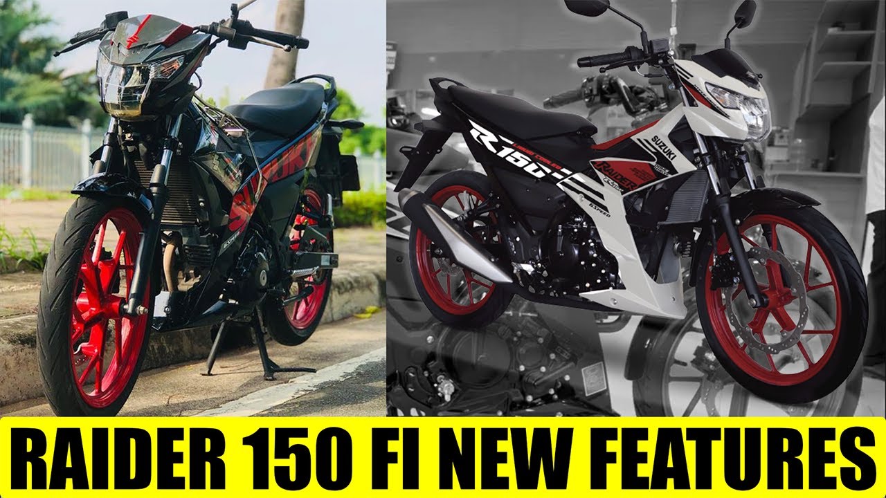 SUZUKI RAIDER 1501 FI NEW FEATURES - YouTube