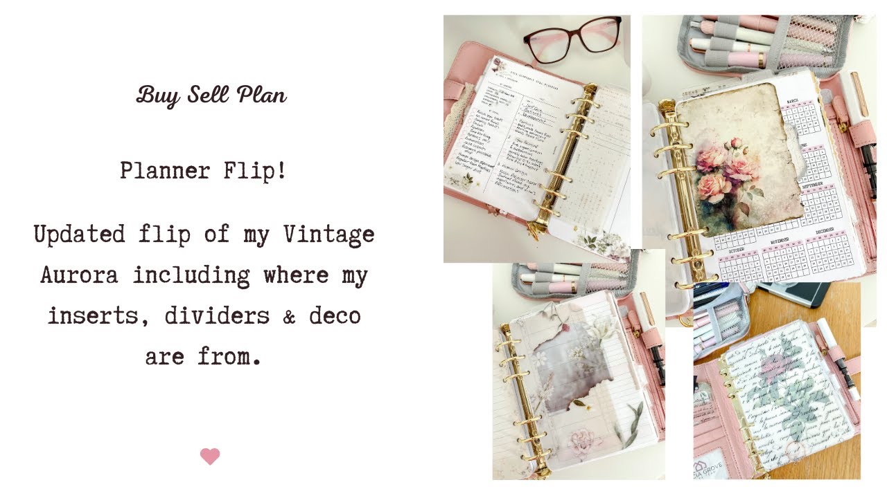 Detailed Planner Flip! June 2023 - YouTube