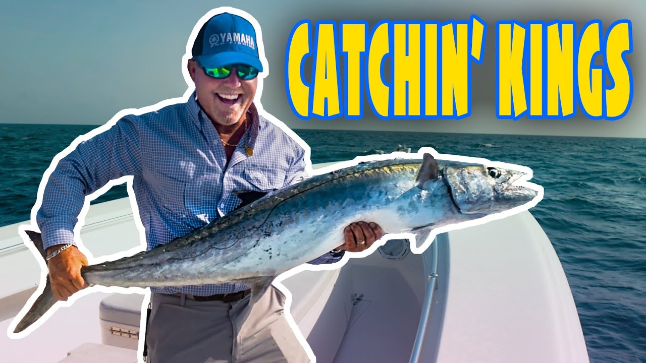 MONSTER KINGFISH caught off of St. Augustine!!! - YouTube