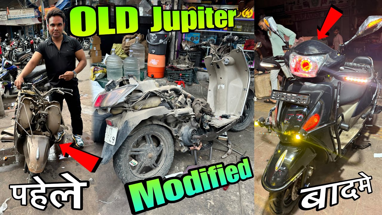 TVs jupiter modified | Old Jupiter restoration | Jupiter modification 😱 ...