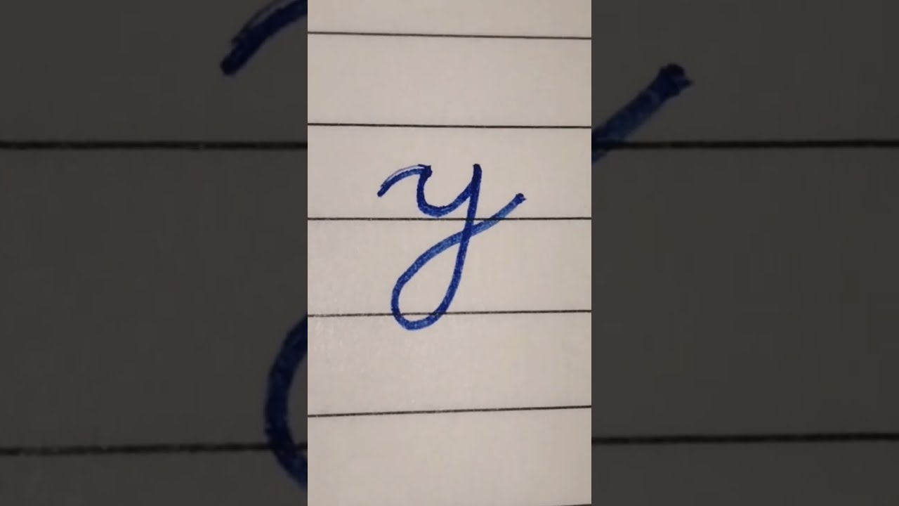 How To Write Capital Y Faux Calligraphy YouTube How To Write Capital Y Faux Calligraphy YouTube