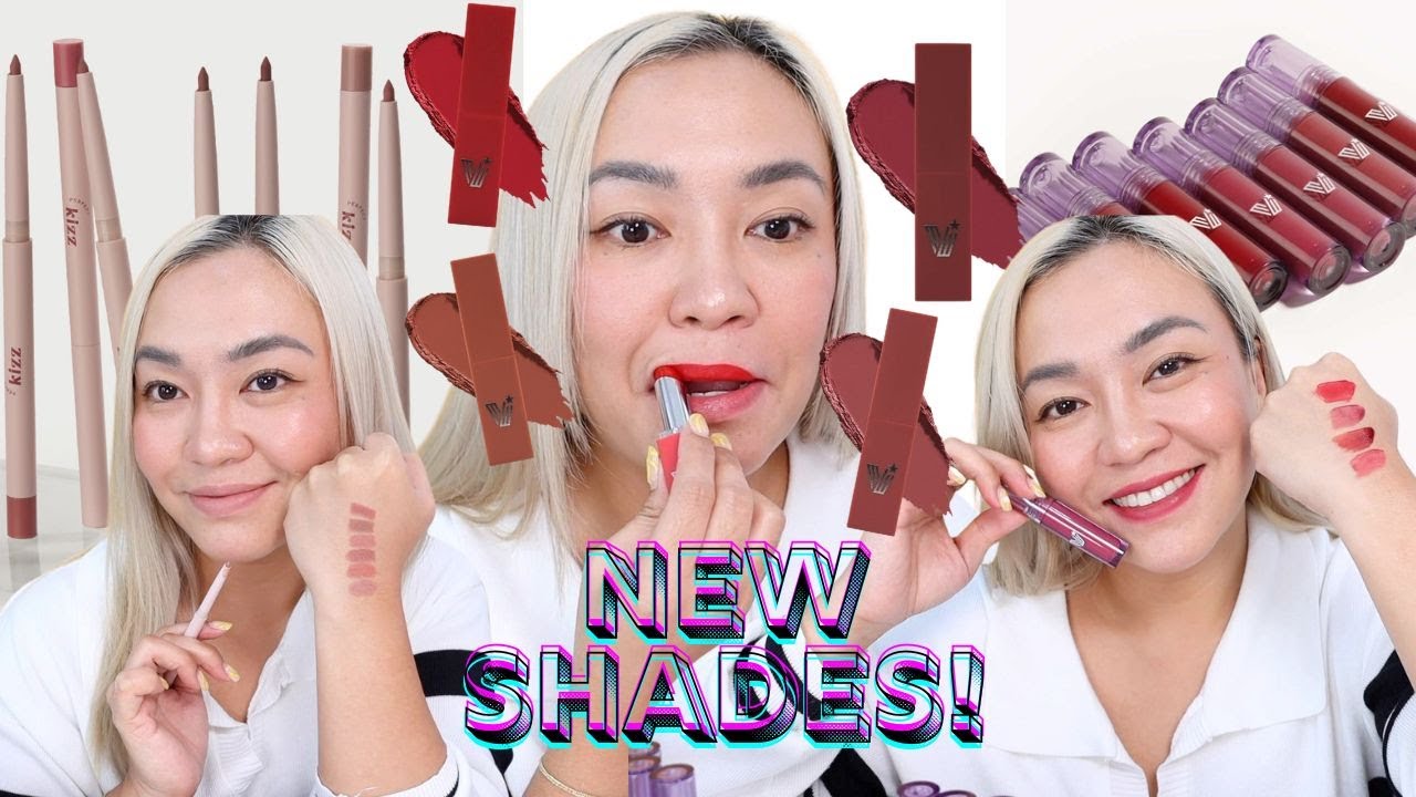 NALOKA AKO SA NEW SHADES NG VICE COSMETICS!!! LIPLINERS, MATTE ...