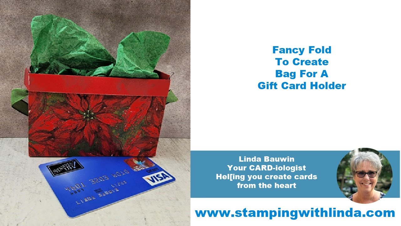 Fancy Fold Gift Card Bag - YouTube