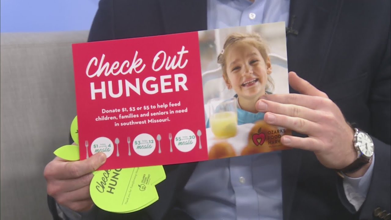 Ozarks Food Harvest's 24th Annual Check Out Hunger Campaign - YouTube