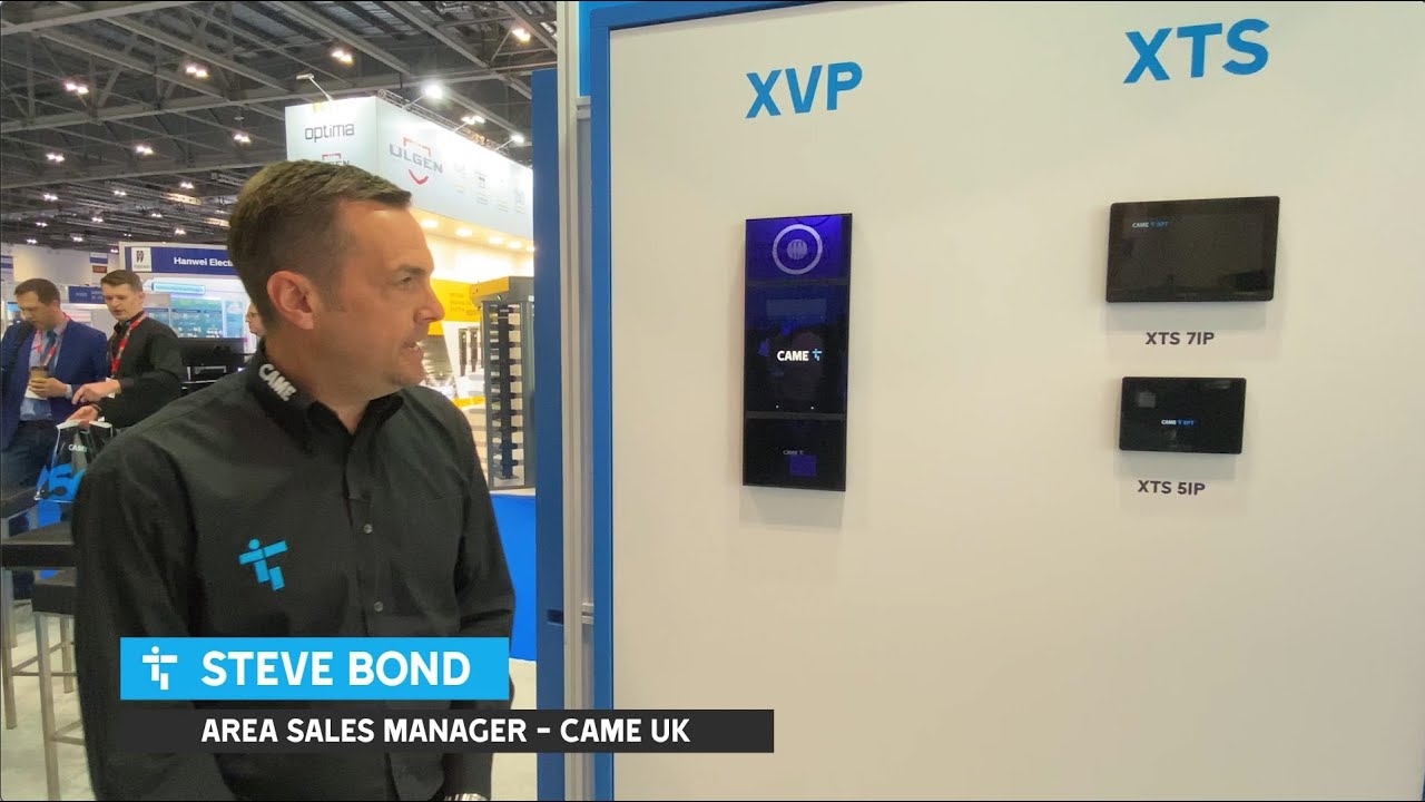 IFSEC 2023 - CAME XVP Door Entry Panel & XTS Monitor - YouTube