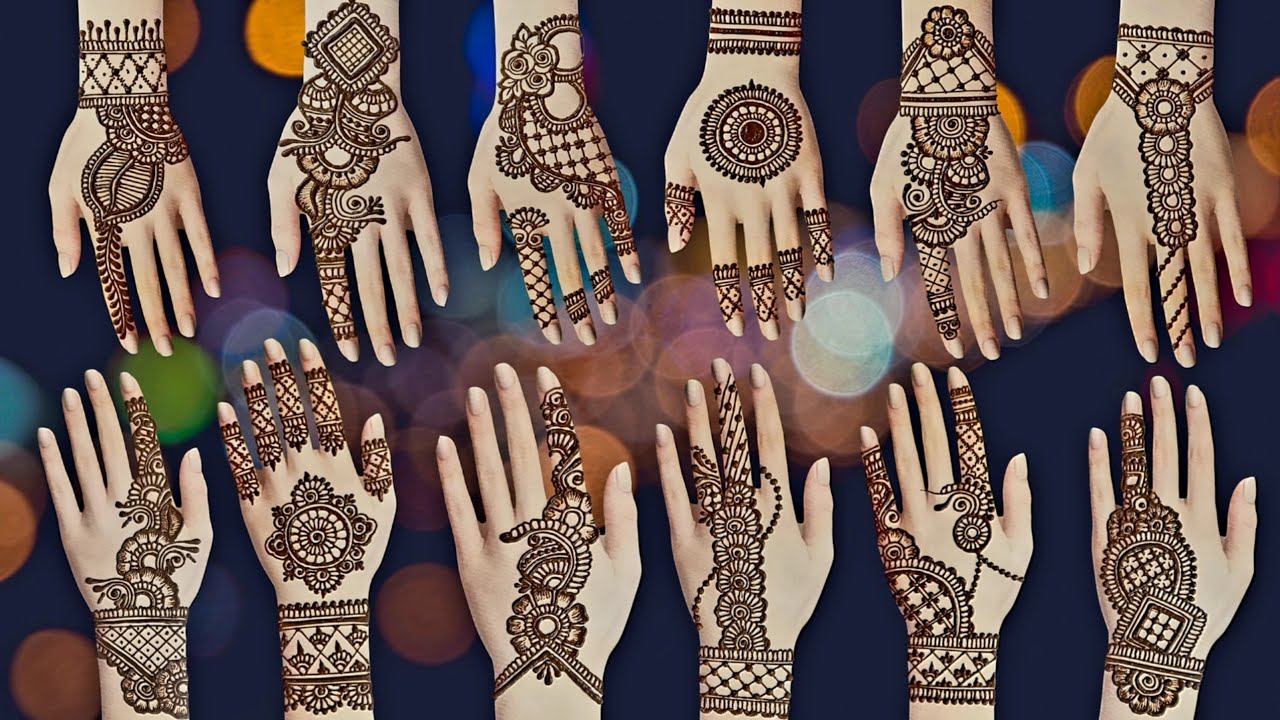 Top Mehedi design's 2025 🎉 Eid mehndi design's | - YouTube