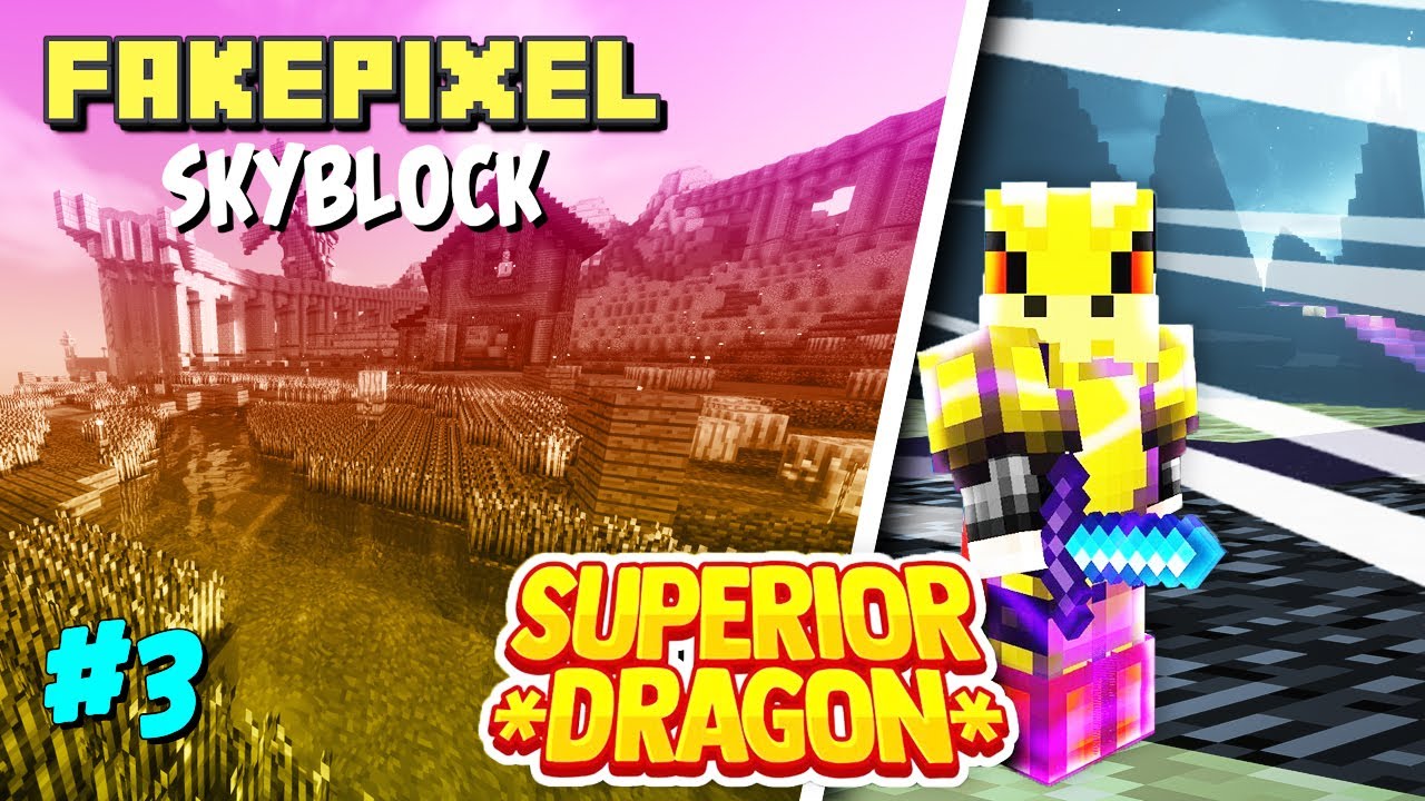 I MADE SUPERIOR ARMOR IN SKYBLOCK || FAKEPIXEL.FUN | Exploring Soon💥# ...