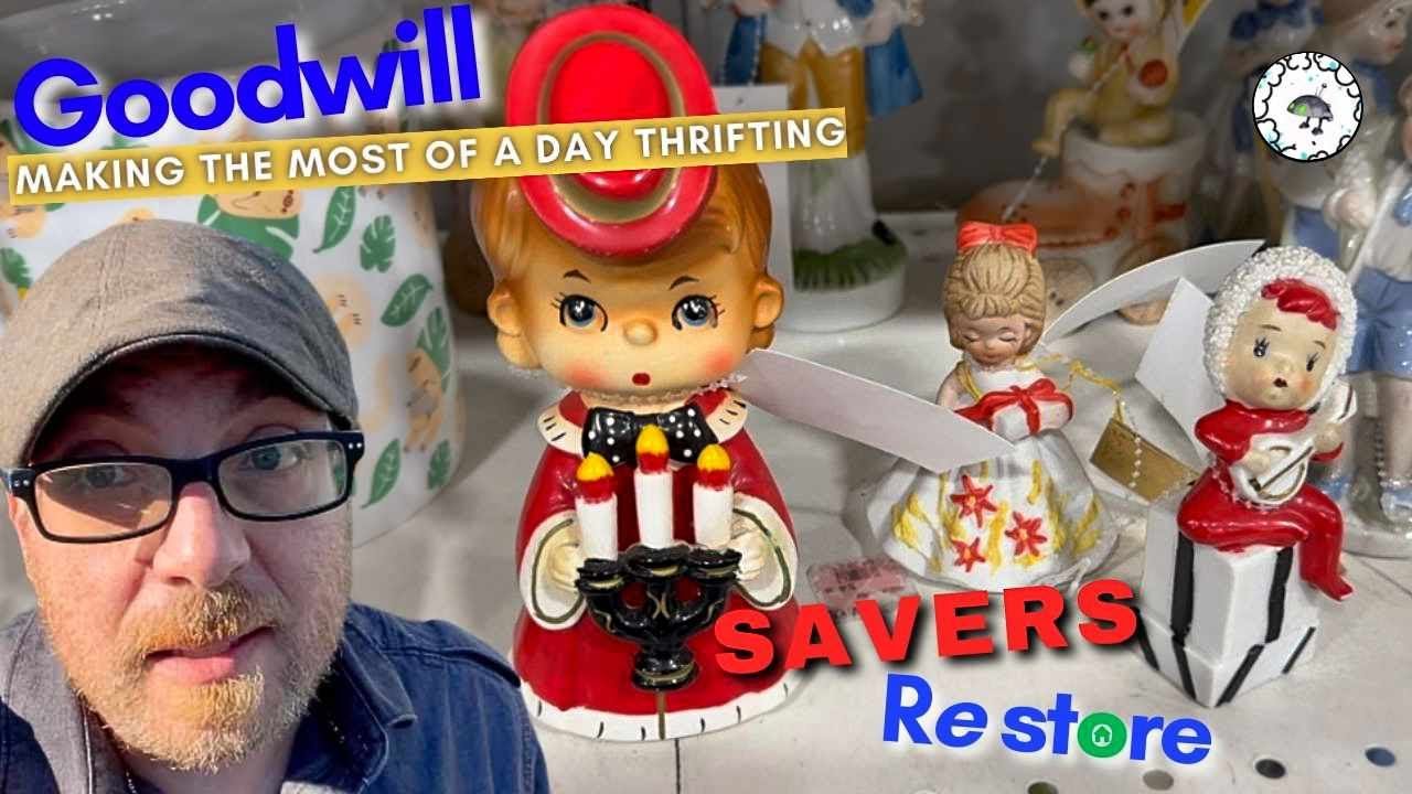 Goodwill | Savers| Restore | Making The Most Of A Day Thrifting - YouTube