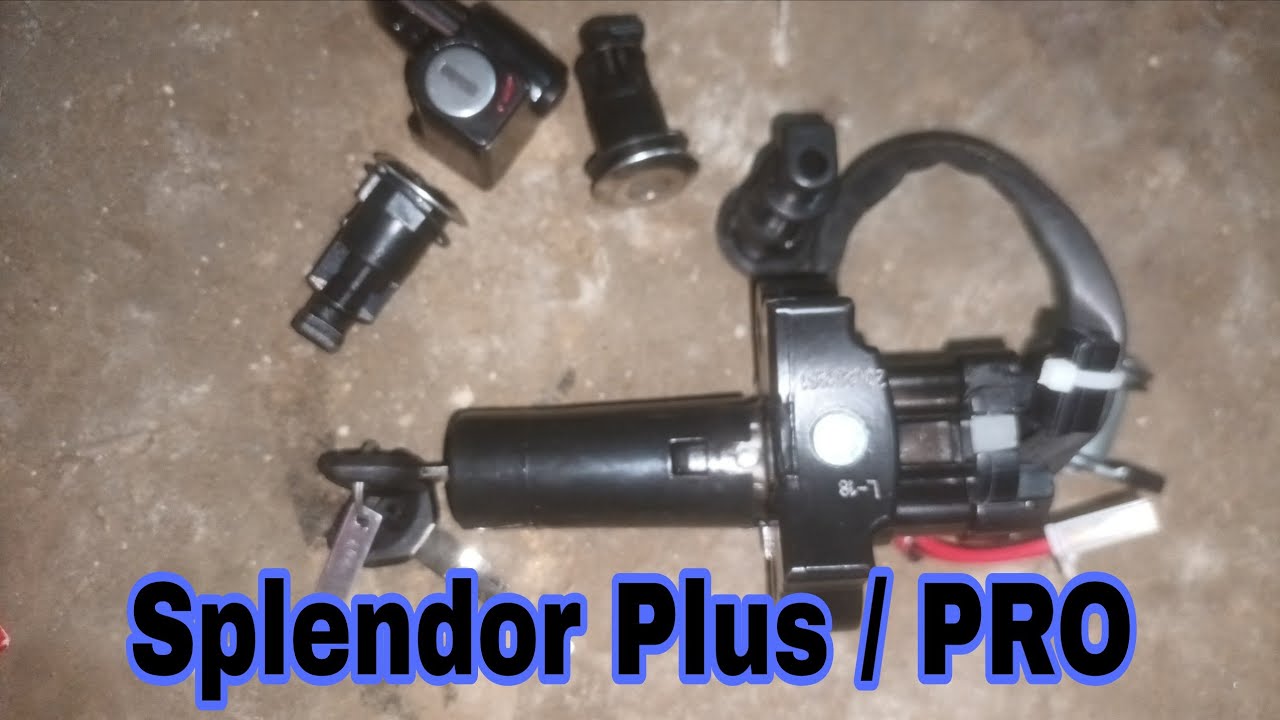 Hero keys LOCK set price and unboxing Hero Splendor pro - YouTube
