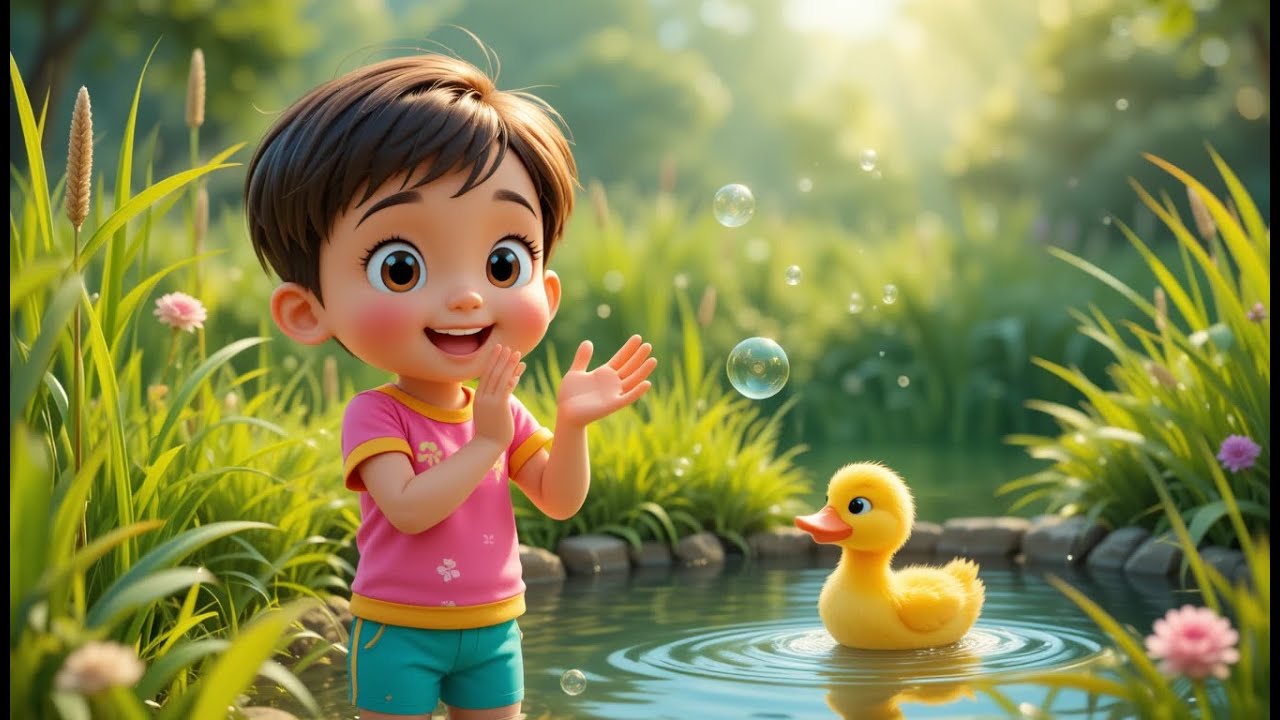 Ducky Wings Go Flap, Flap, Flap | Animal Action Nursery Rhyme for Kids ...