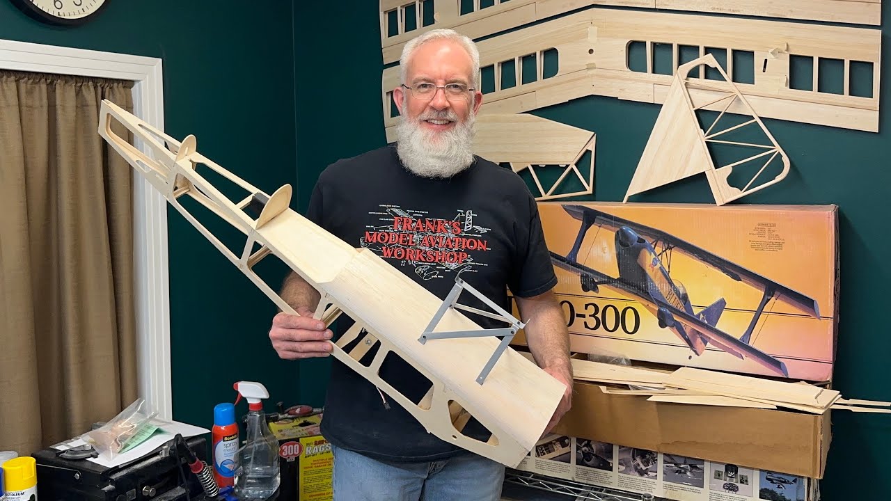 Carl Goldberg Ultimate 10-300 Biplane Build: Part 19 (Fuselage Build ...