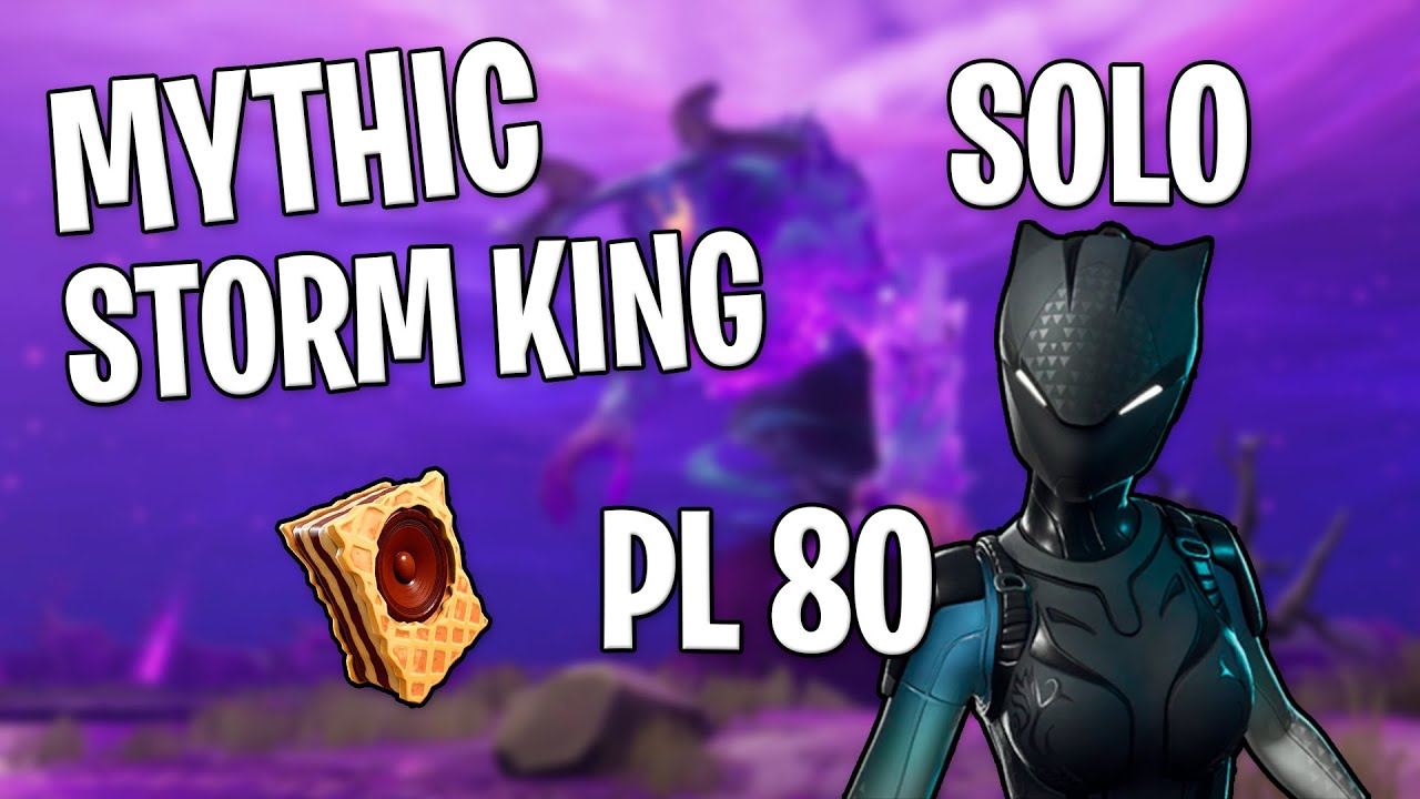 Solo MSK As Power Level 80 - Fortnite Save The World - YouTube