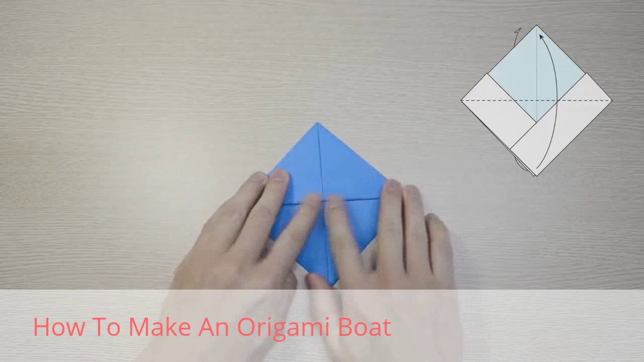 Tutorial membuat origami perahu atau kapal - YouTube