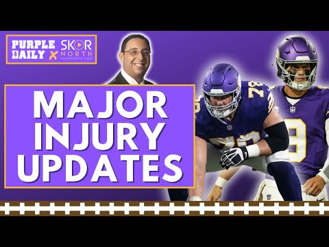 MAJOR Minnesota Vikings injury updates; Who plays center?; When will JJ ...
