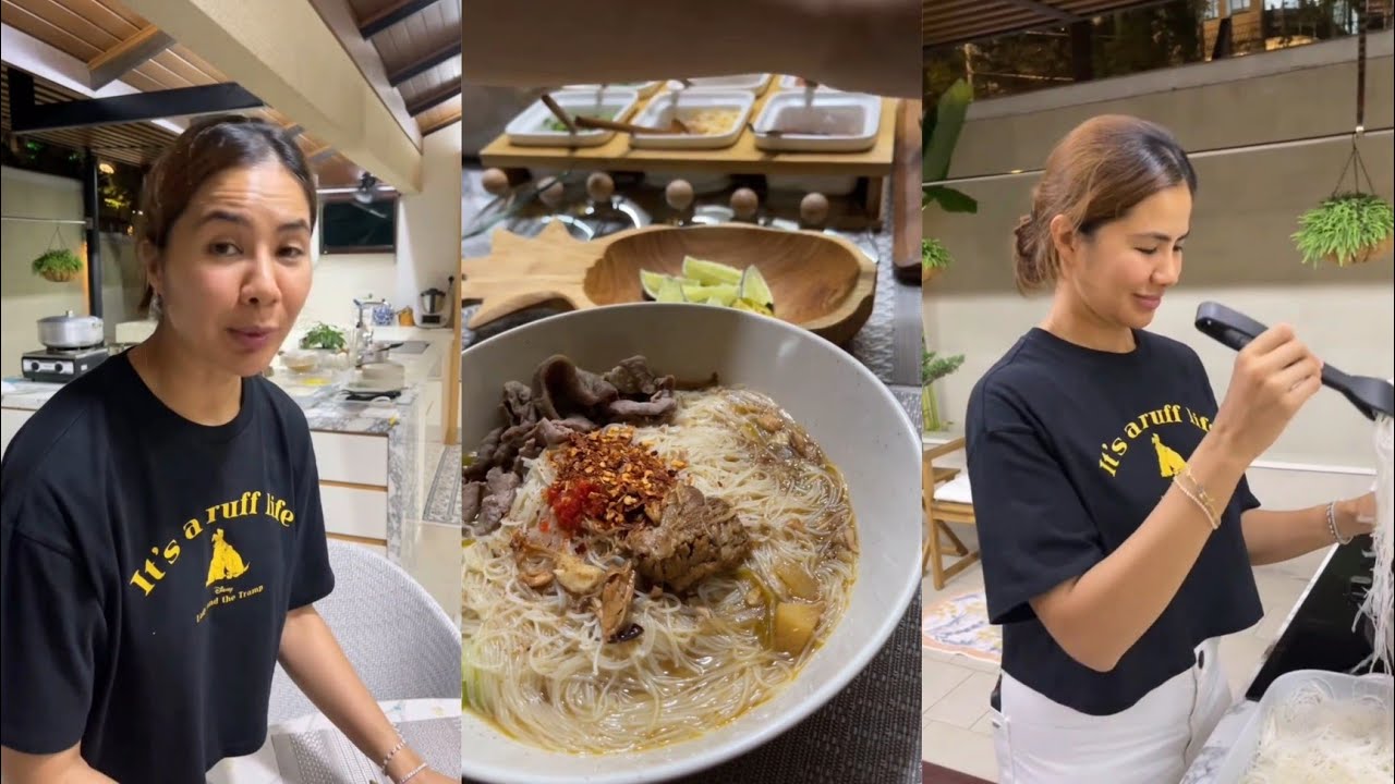 Rosix Makan Boat Noodle yang Nabila Buat...Terliur Min Tengok.... - YouTube