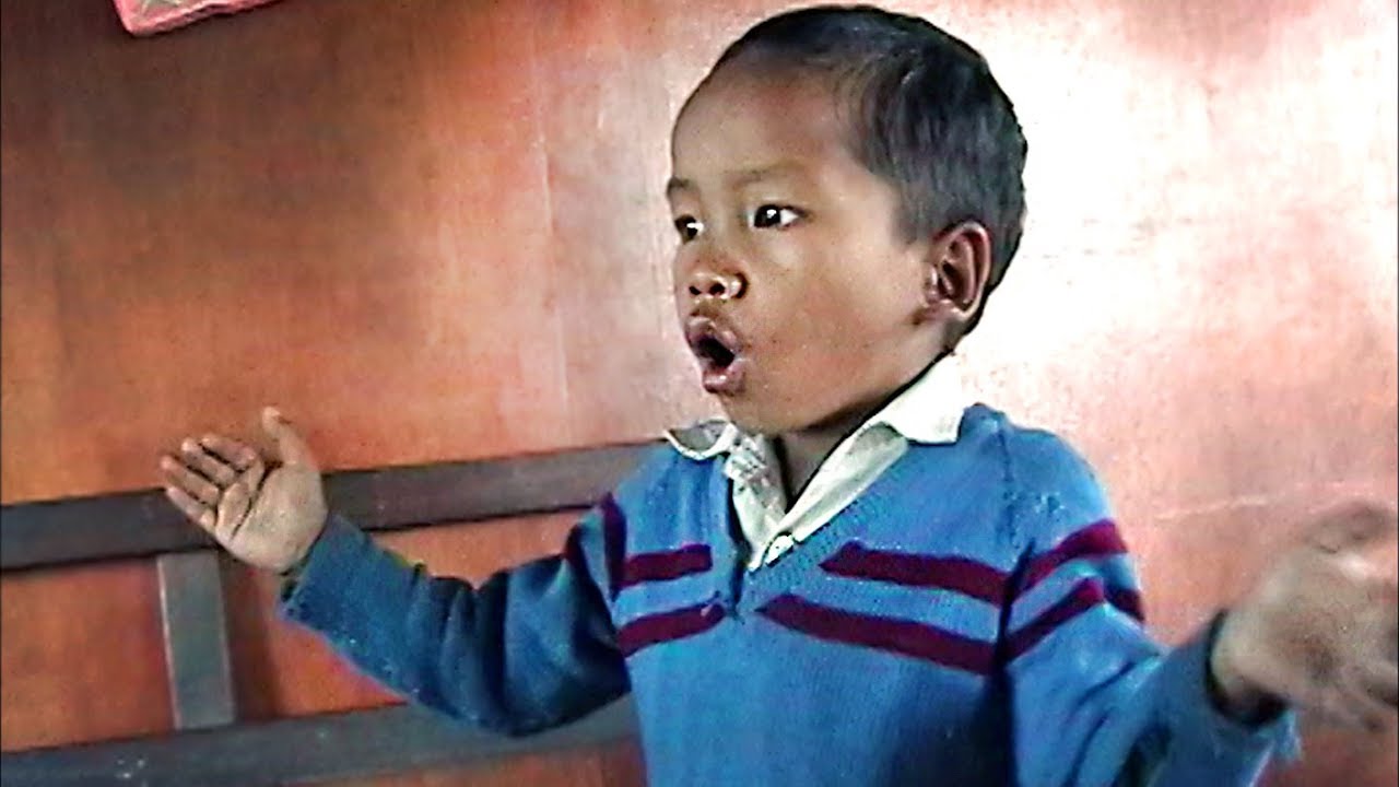 Orphan Sings Hymn "I Will Sing of the Mercies of the Lord Forever ...
