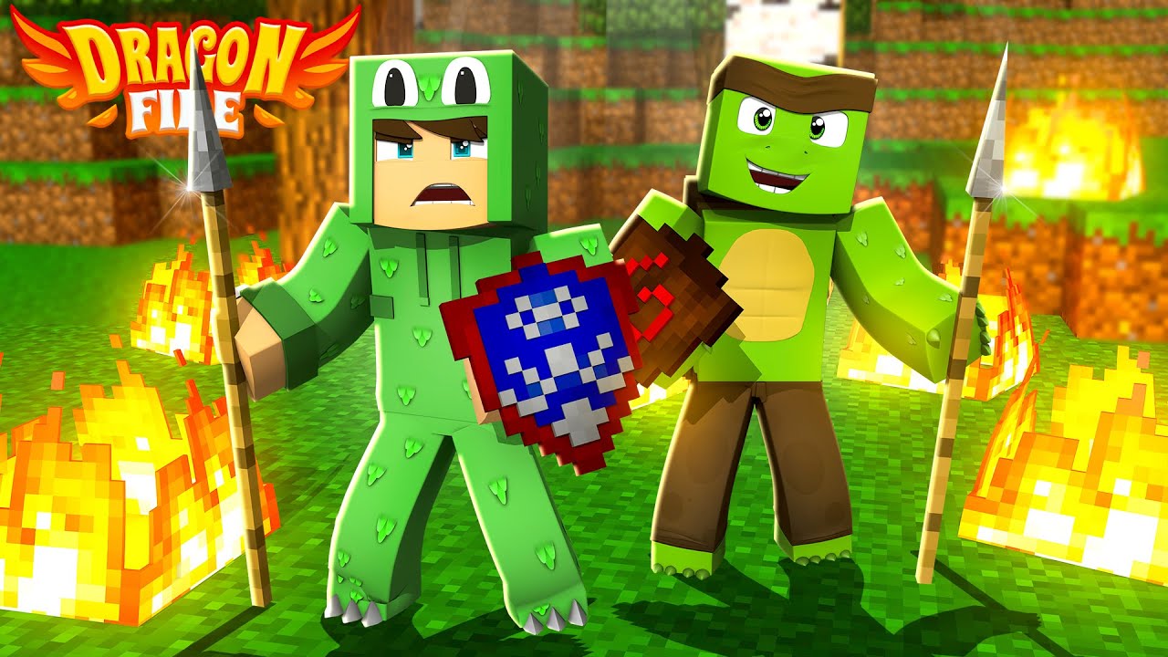 Preparing for the FIRE NATION in Minecraft! - YouTube