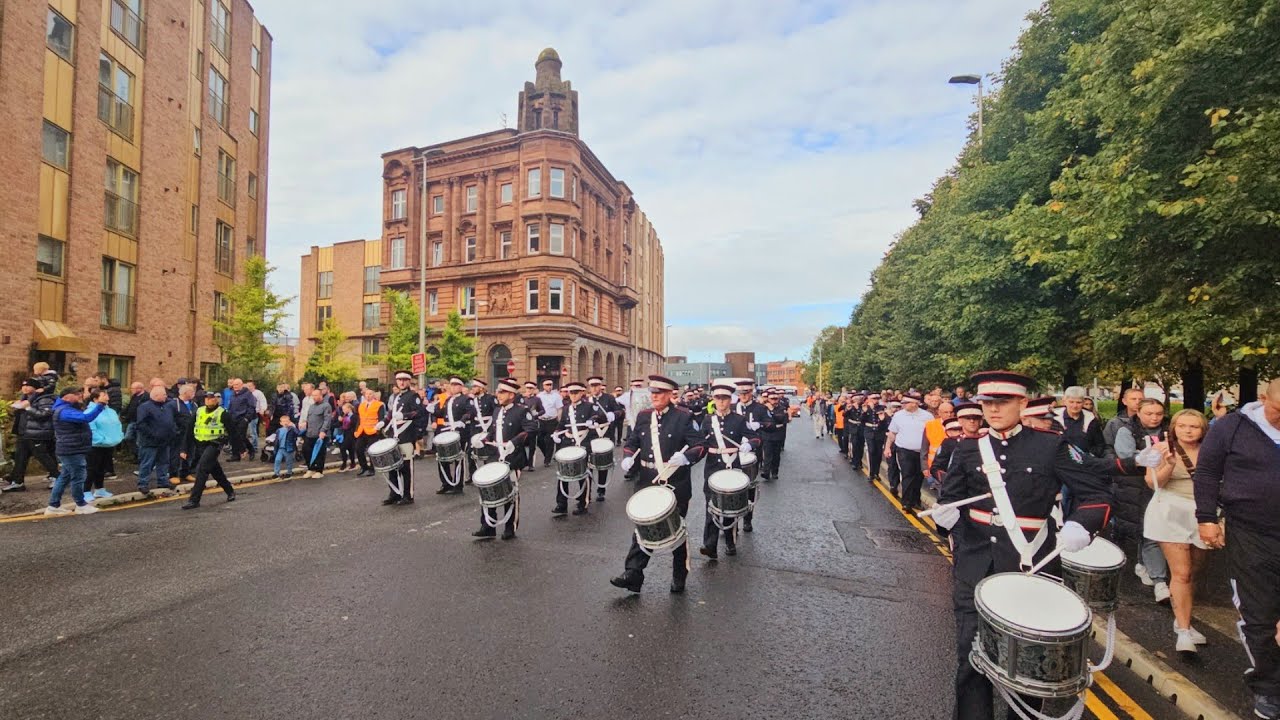 Shankill Protestant boys flute band @ Pride of Govan 40th anniversary ...